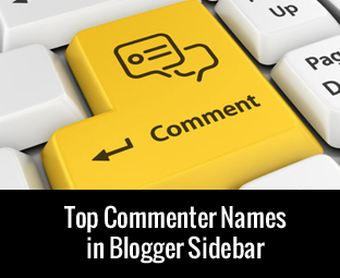 How Know Blogger - Learn The Blogspot !: How to Show Top Commenter in ...