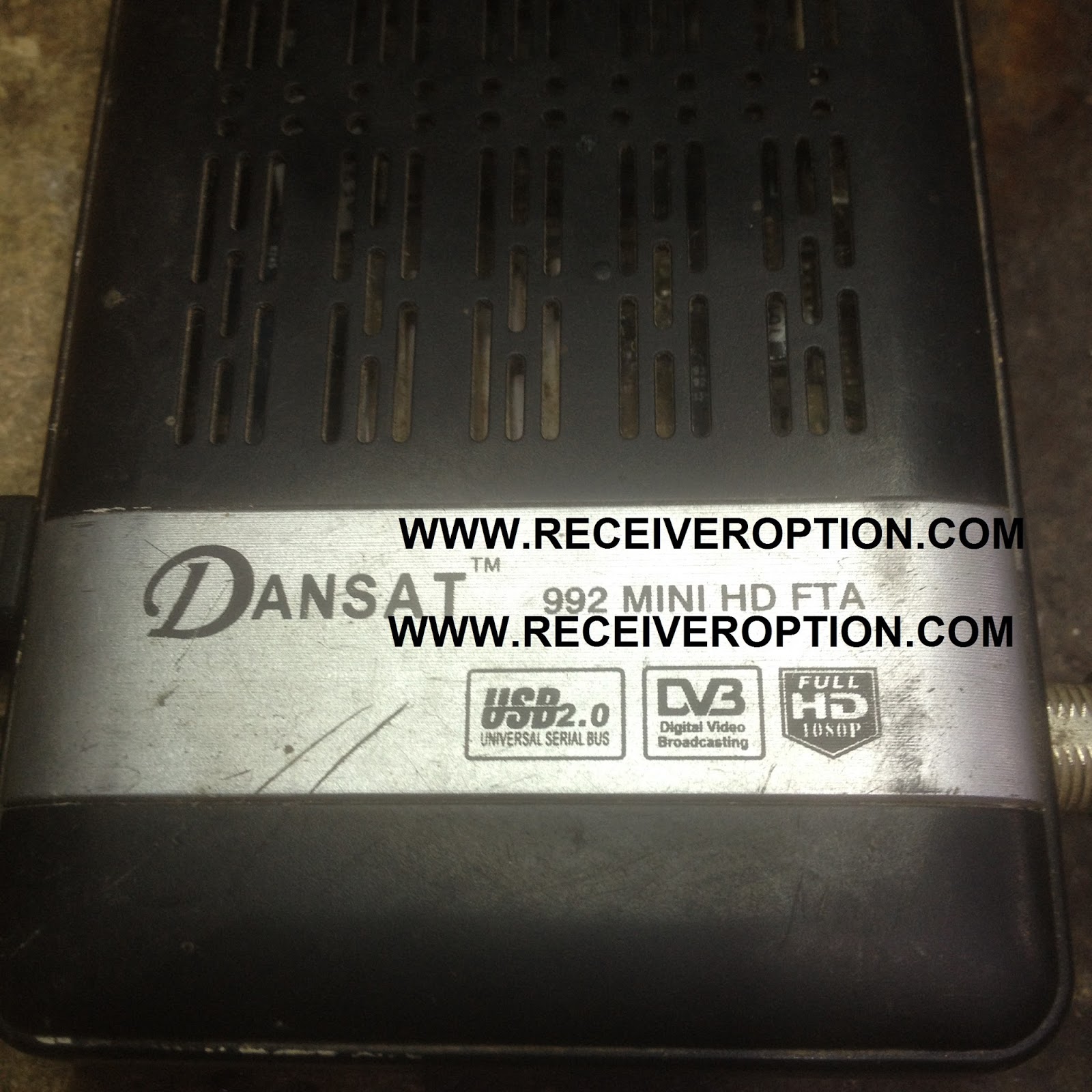 DANSAT 992 MINI HD FTA RECEIVER BISS KEY OPTION - How To Enter Biss key ...