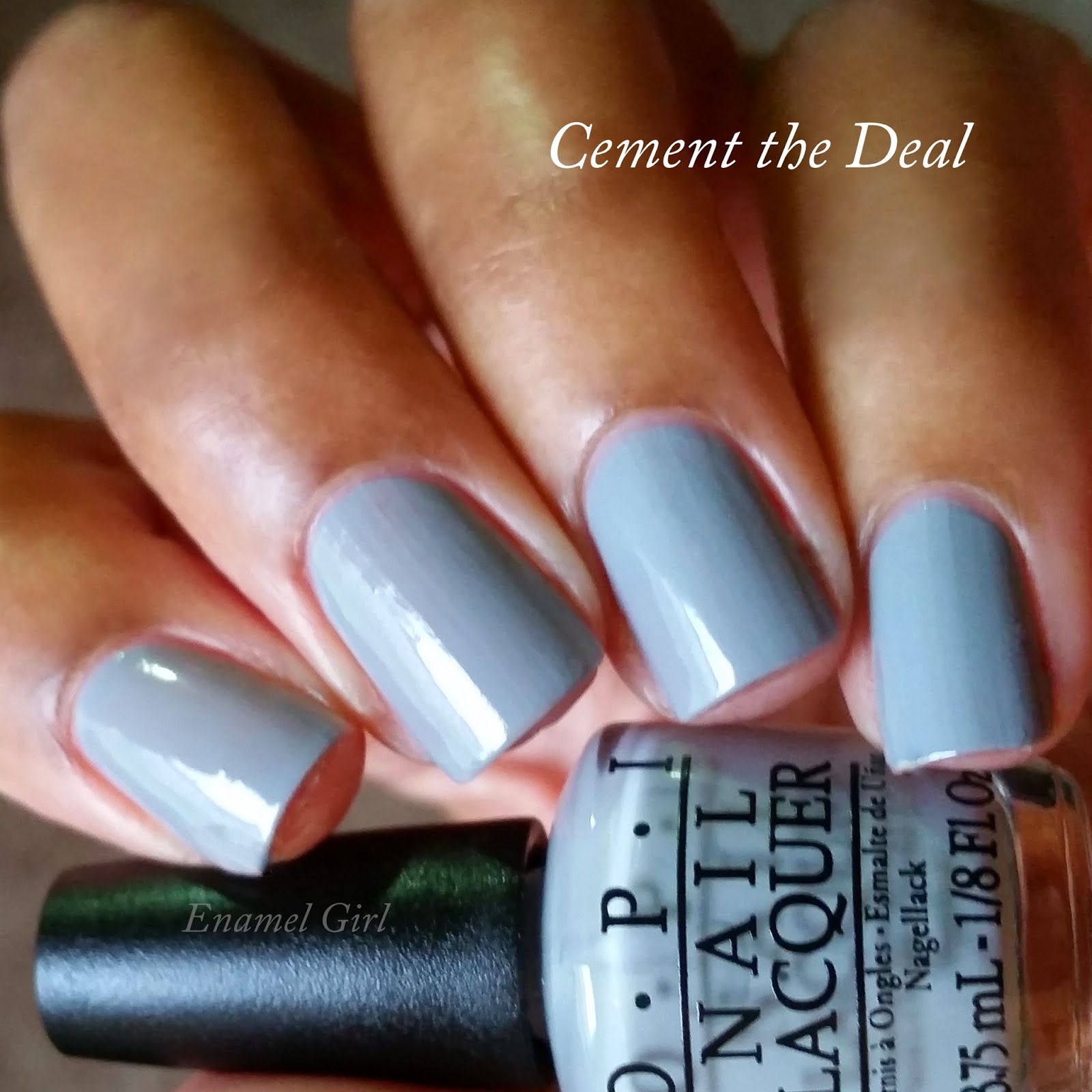 Enamel Girl: OPI 50 Shades of Grey Collection - Swatches and Review