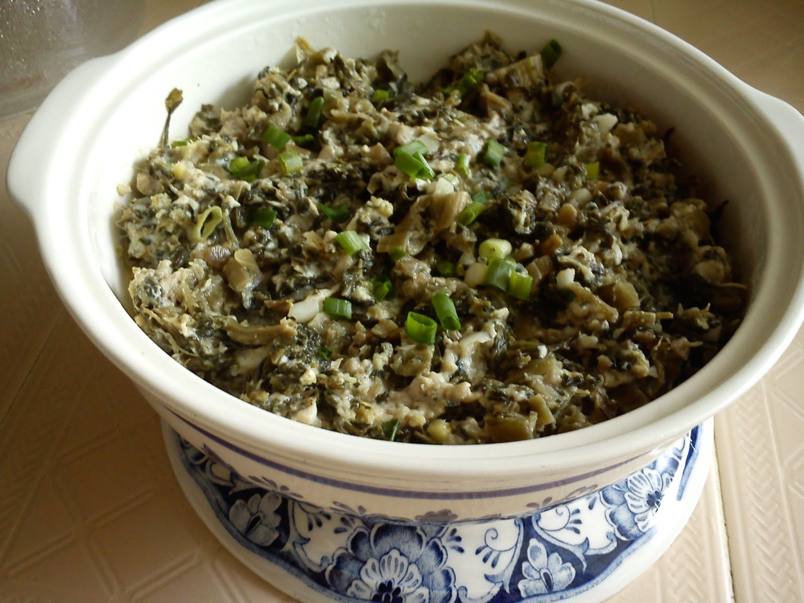 Cooking Pleasure: STEAMED PORK WITH MEI CAI