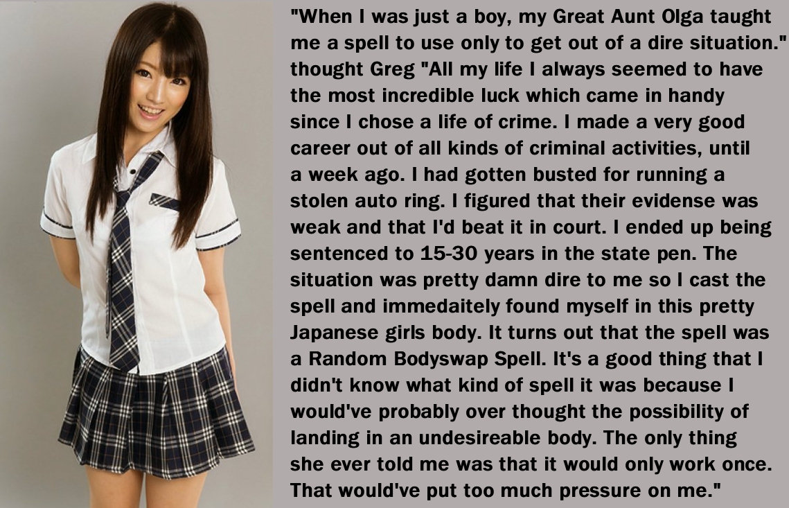 Bodyswap/Transformation Central: Random Spell