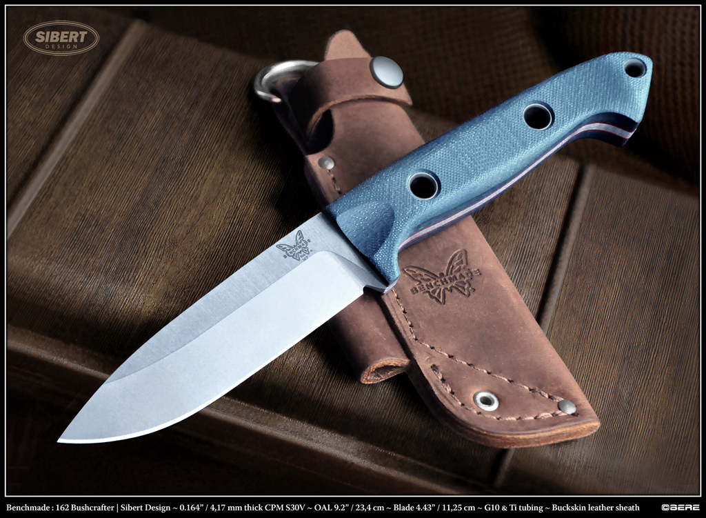 SERE - KNIVES & PHOTOGRAPHY: Benchmade 162 Bushcrafter : Sibert Design