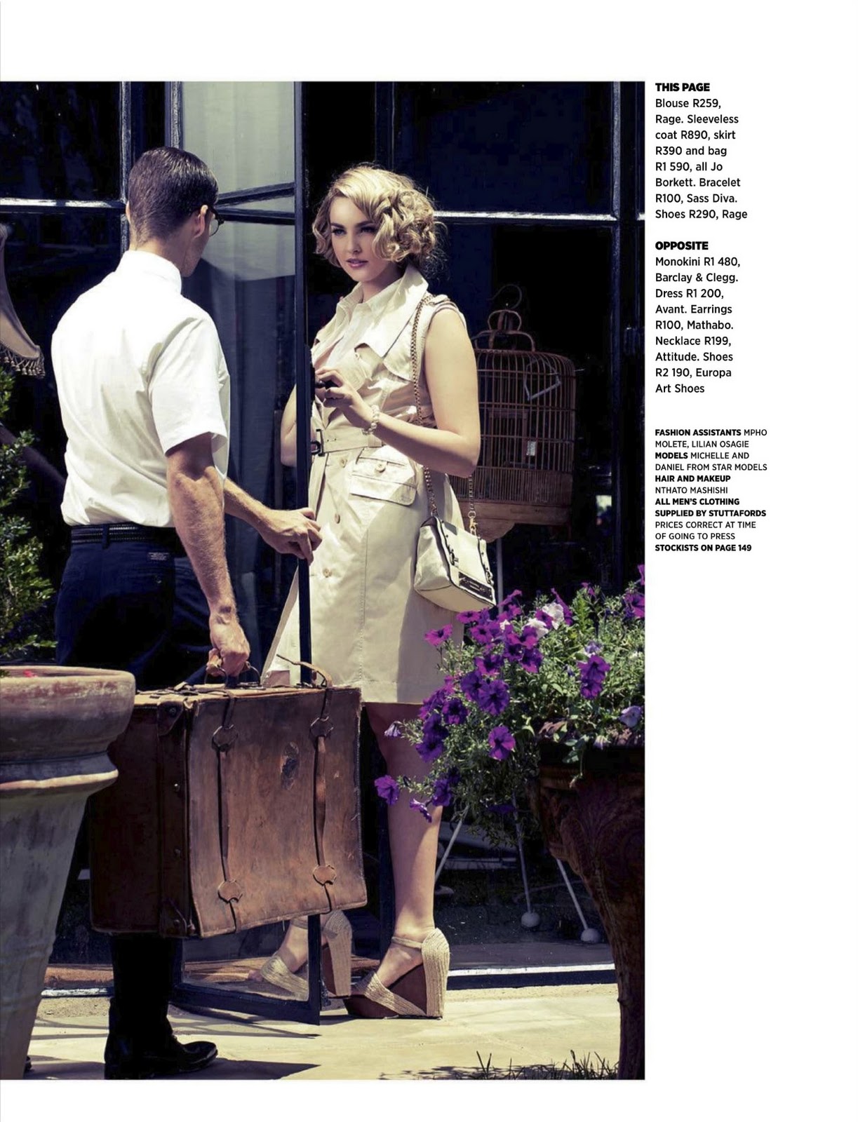 silver-screen siren: michelle de villiers and daniel maritz by aubrey ...