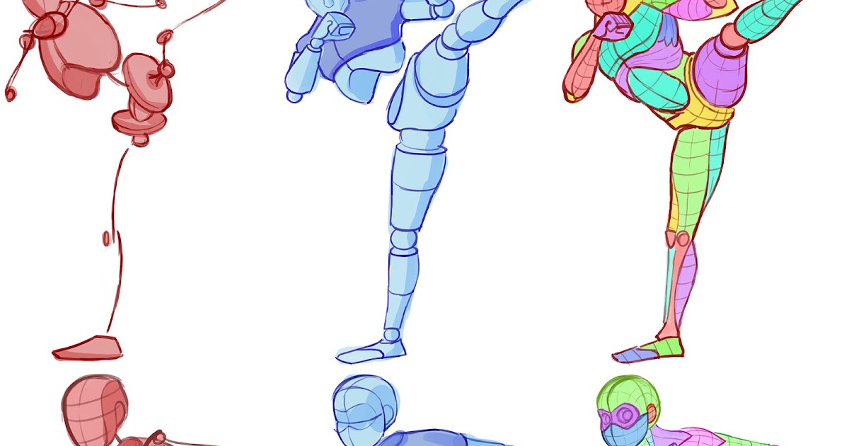 Learning drawing principles: body