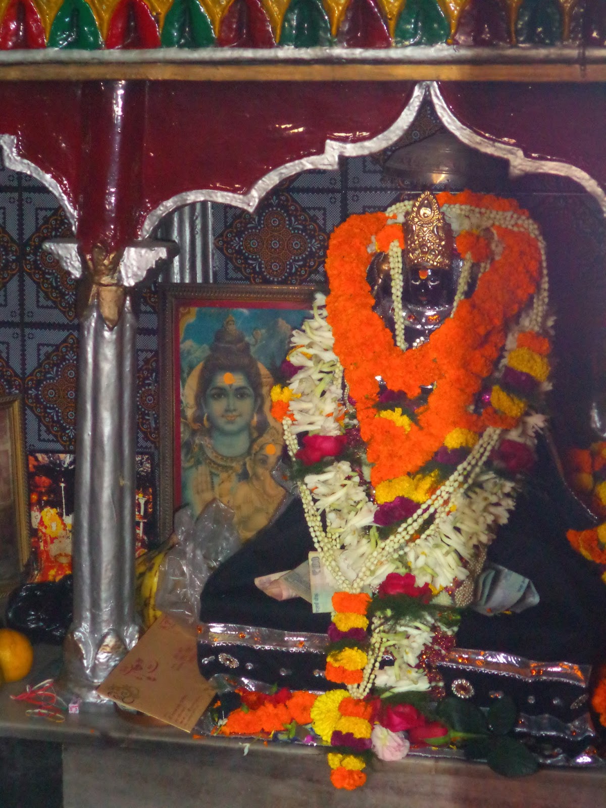 Shani Dev Puja at temple