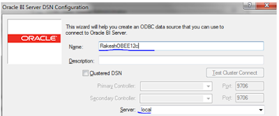 OBIEE 11g/12c and ODI12c