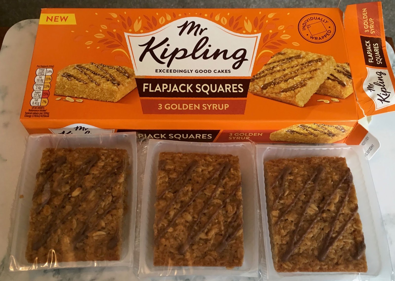 FOODSTUFF FINDS: New Mr Kipling Flapjack Squares (Asda) By @cinabar