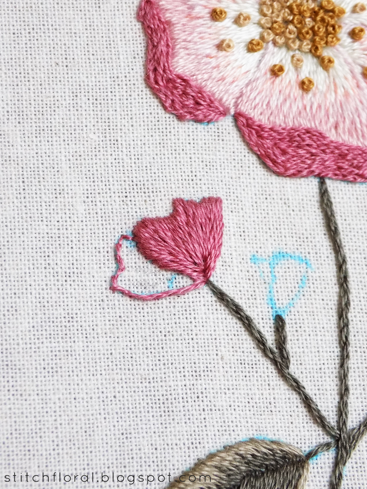 Cecelia Rose Stitch Along: Part 3, Final - Stitch Floral