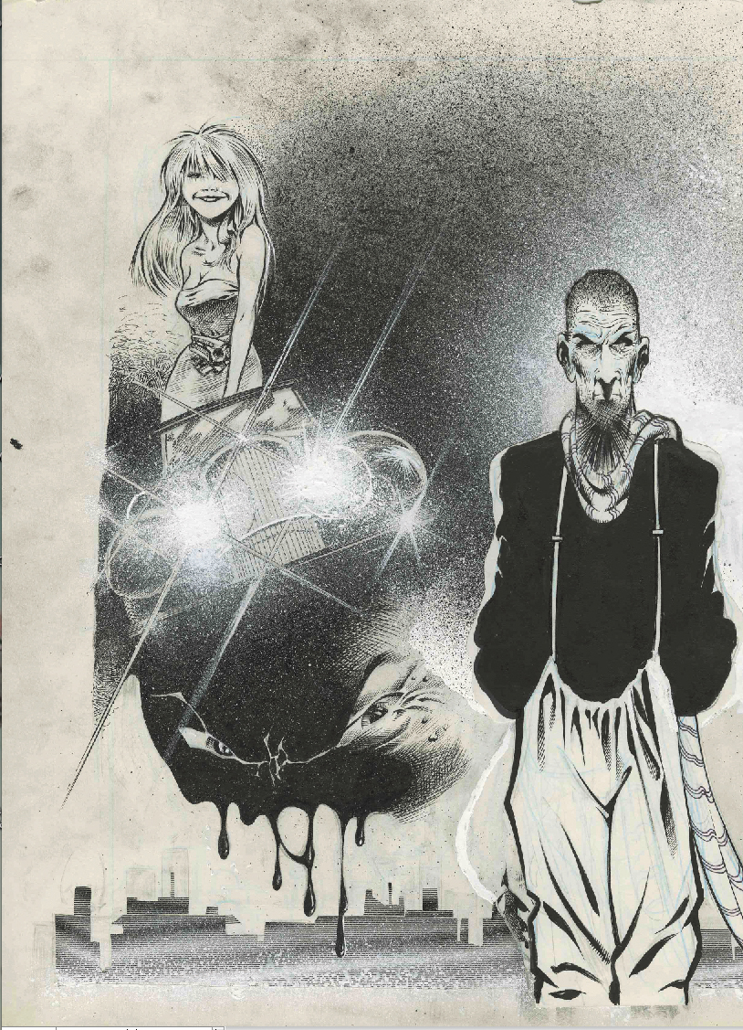 Sam Kieth Pre Maxx Version Of Mr Gone Yet Again