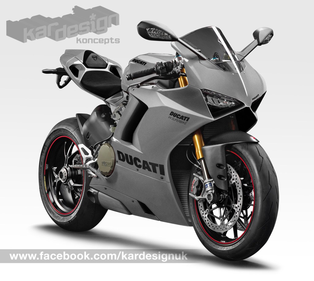 Ducatisti Integralisti: Ducati V4, un render svela le presunte forme ...