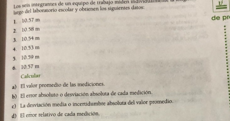 FÍSICA 1: CLASES Y TIPOS DE ERROR EN LA MEDICION