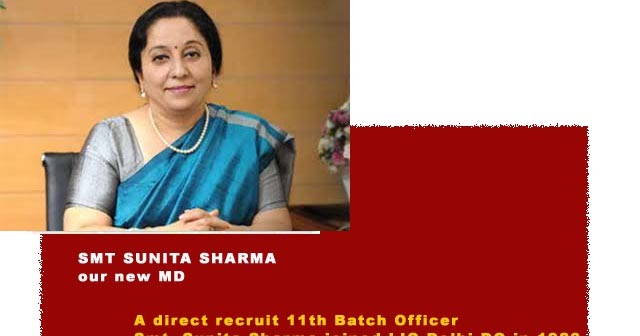 LIC PENSIONERS CHRONICLE: SMT. SUNITA SHARMA, MD