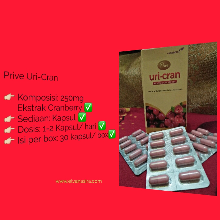 Berkat Prive Uri Cran Cegah Anyang-anyangan Selama Perjalanan | Elva Nasira