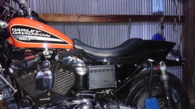 がるーだのターコイズ スポーツスター (garuda's turquoise sportster): スポーツスター ミスミ ダートラシート仮組