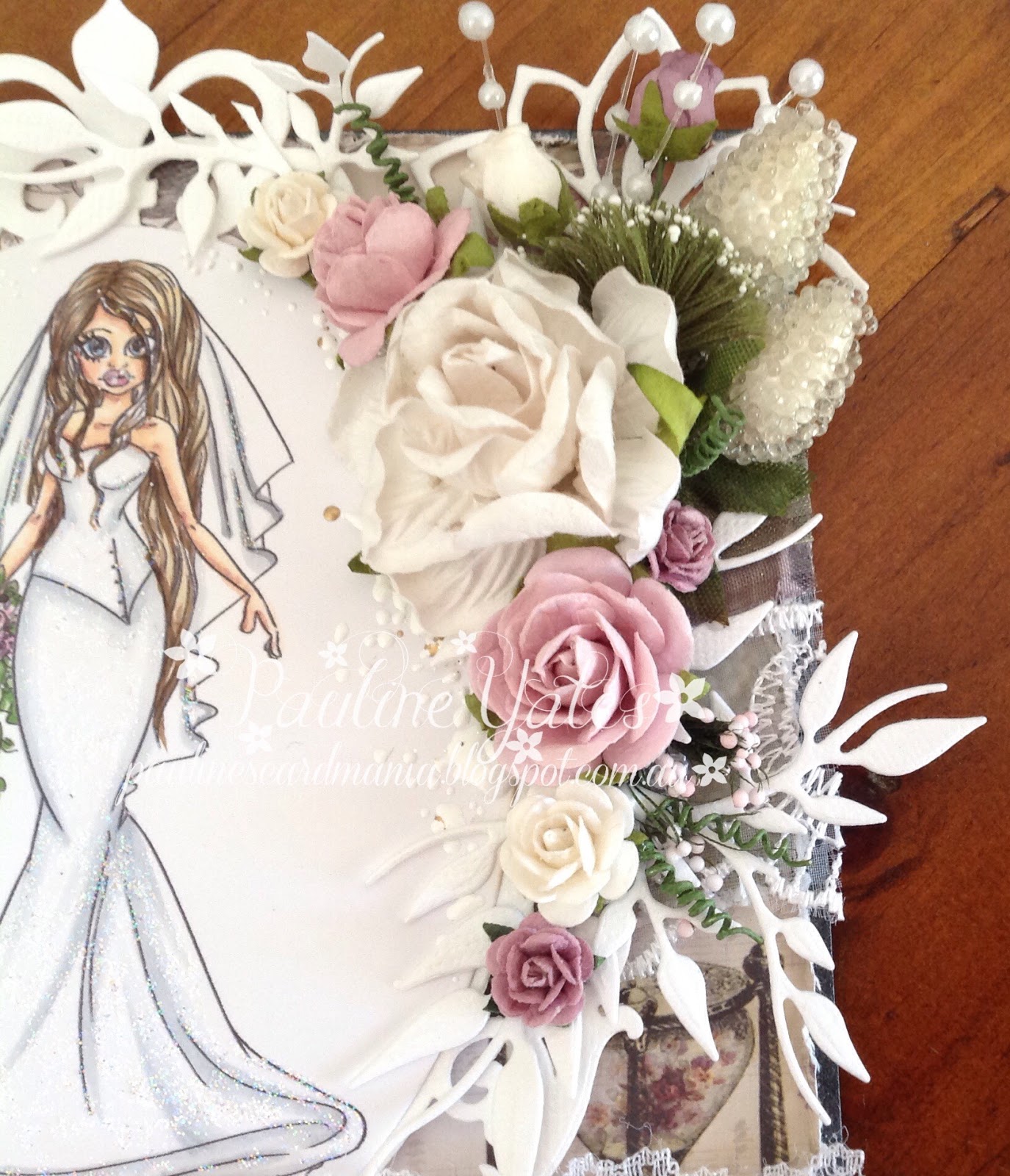 Pauline's Card Mania: BEAUTIFUL BRIDE