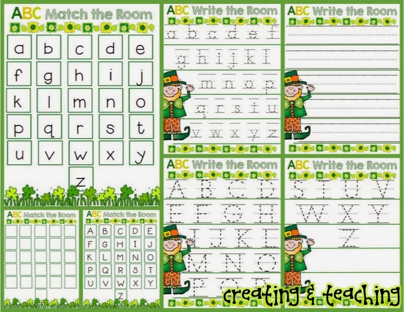 {MARCH} Write the Room Activity | creating & teaching