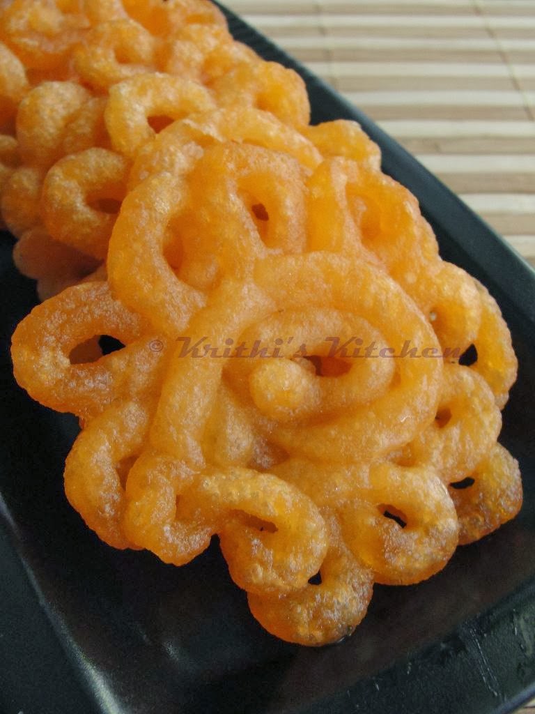 Krithi's Kitchen: Jangiri / Jhangri | Indian Festival Recipes