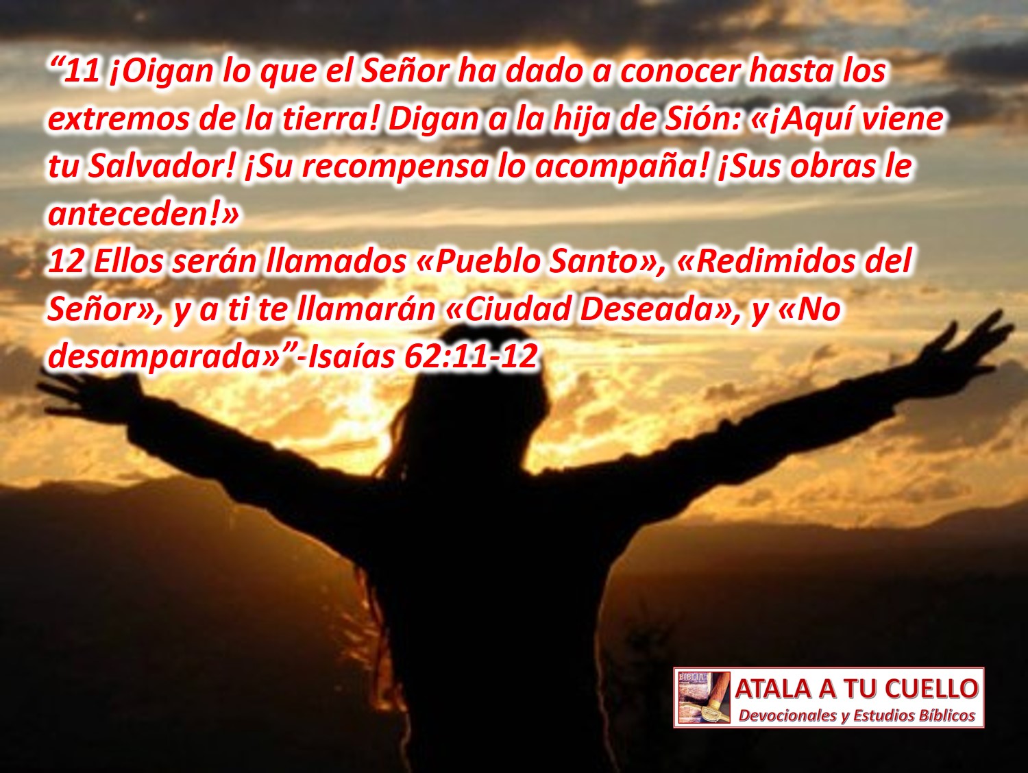 ATALA A TU CUELLO Devocional: Isaias 62