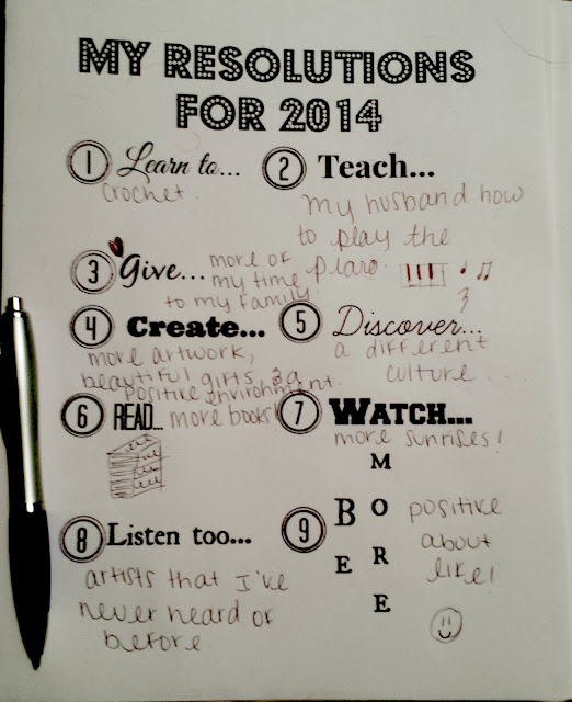 Methodical Living: 2014 New Year Resolutions with a Free Printable
