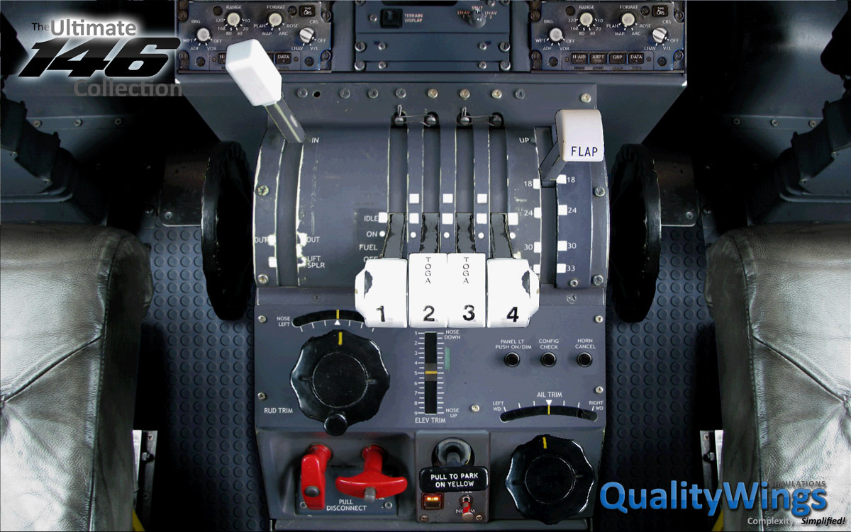 AirDailyX: Quality Wings unveils some 2D panels (Bae 146 /Avro)