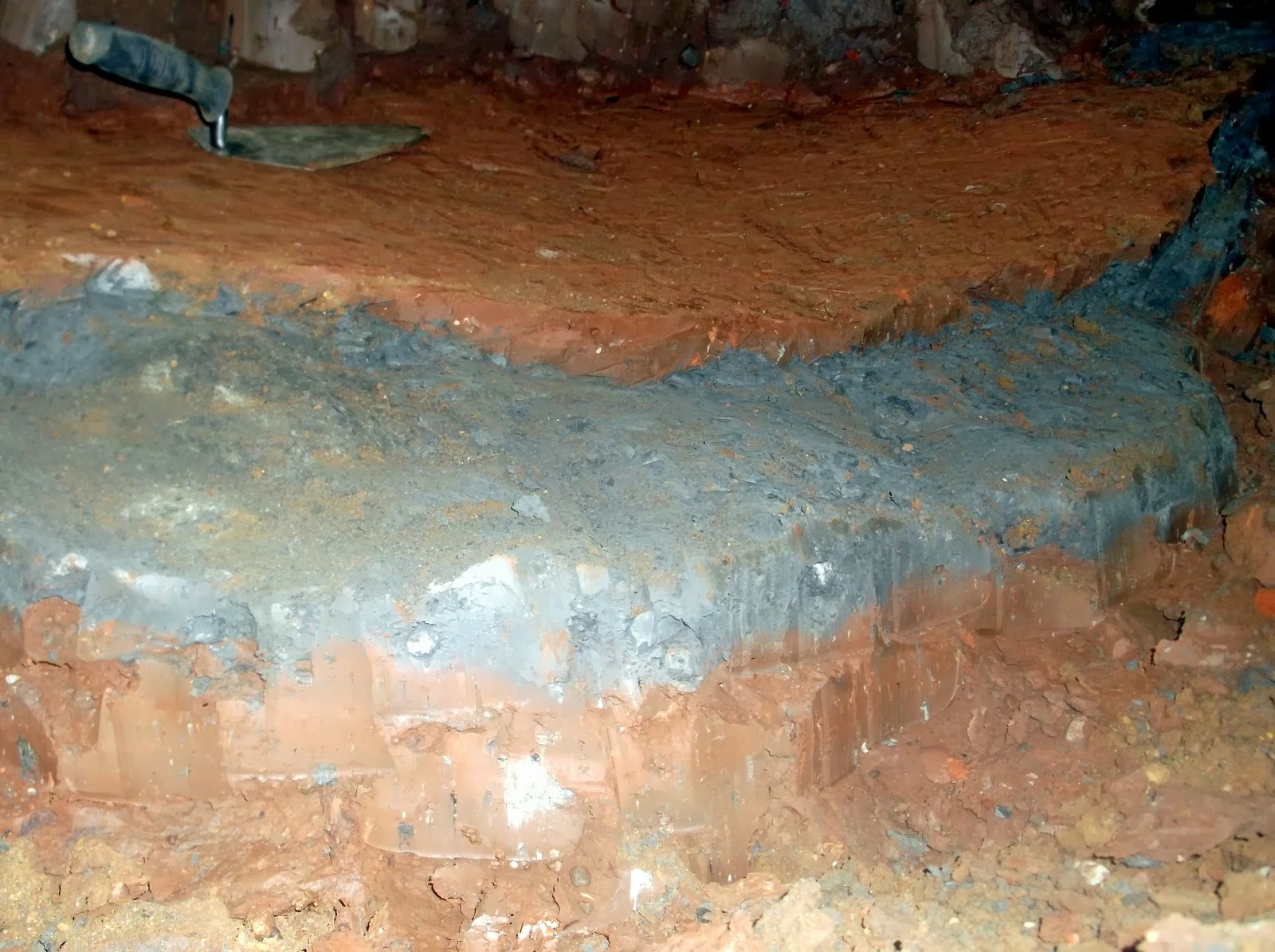 HISTORY OF A BECK: Maltby clay deposits