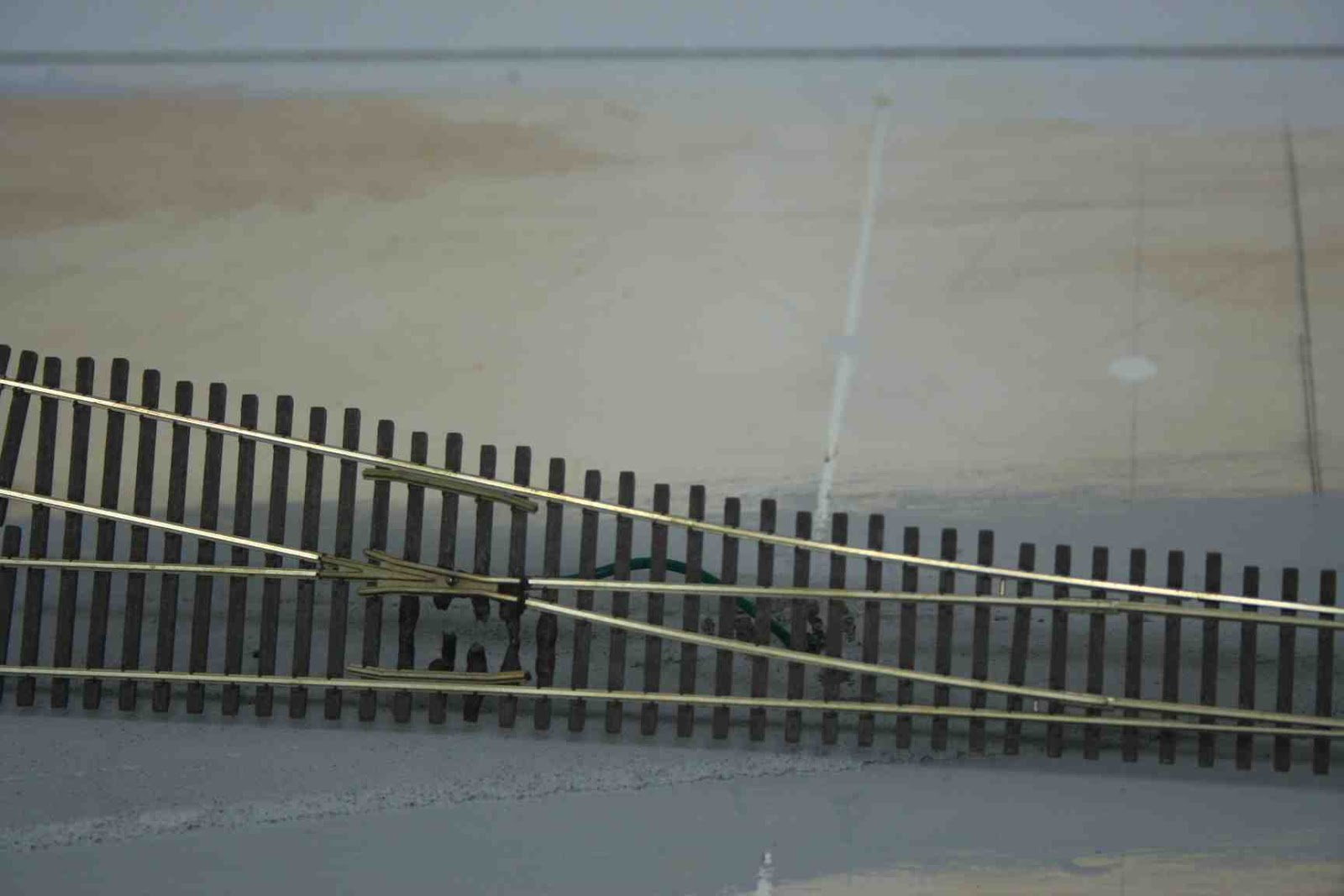 Southern Pacific Cascade Line: MY MICRO ENGINEERING TURNOUT FAILURE