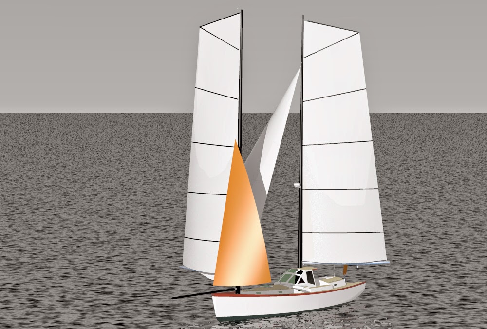 TANTON YACHT DESIGN.: Cat-Ketch if you can.