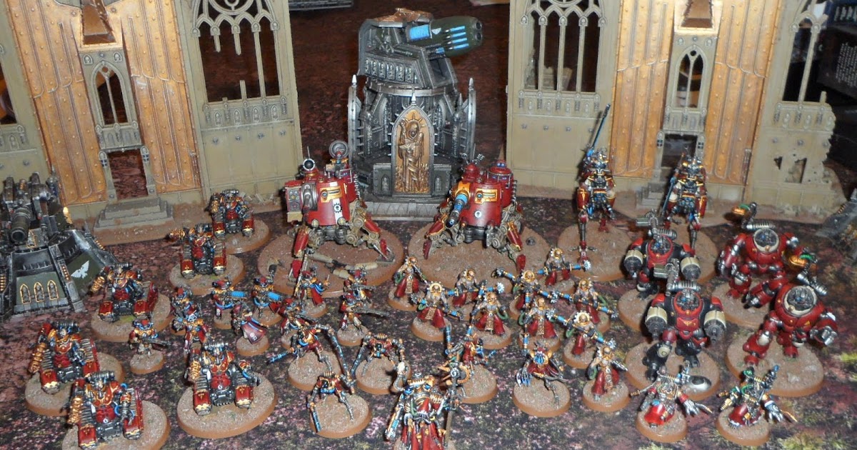 WeeMen: Adeptus Mechanicus - Mechanicum Army On Parade