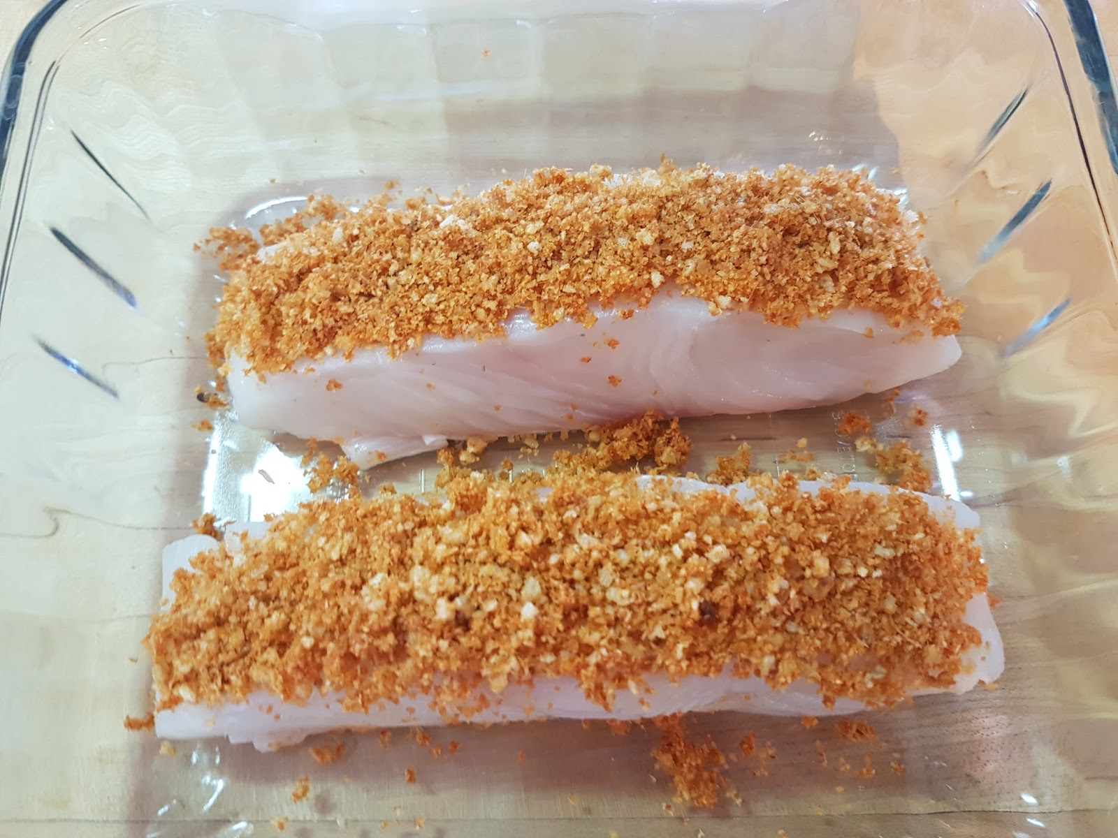 Almost Wasted: Thai Red Curry Crusted Halibut with a Lime Coconut Broth