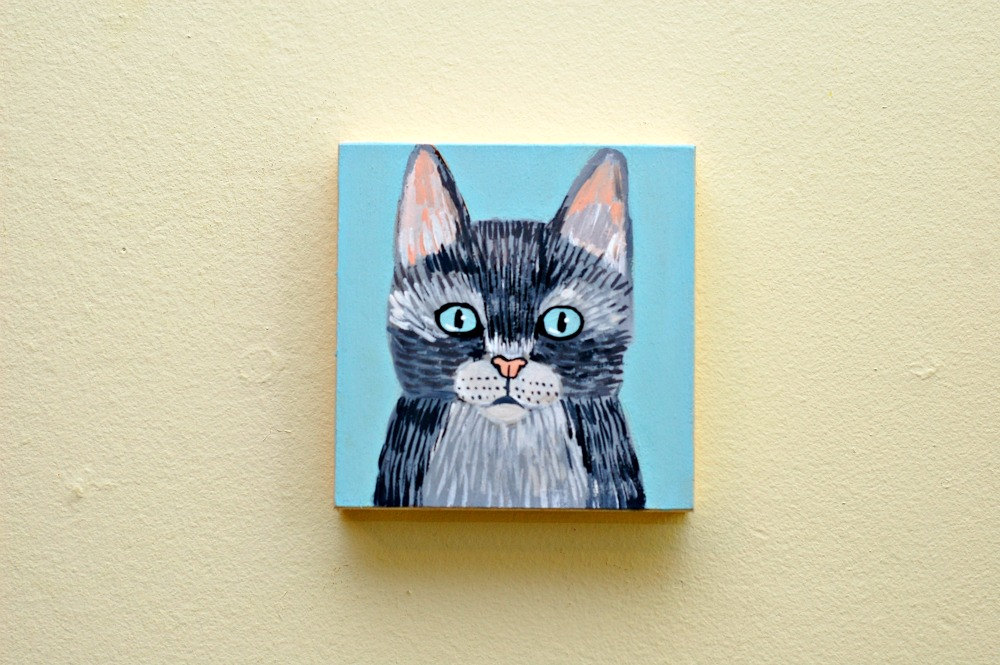 super ace kitty cat paintings