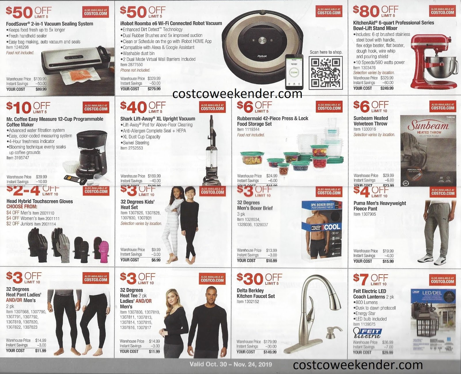 Costco November 2019 Coupon Book | Costco Weekender