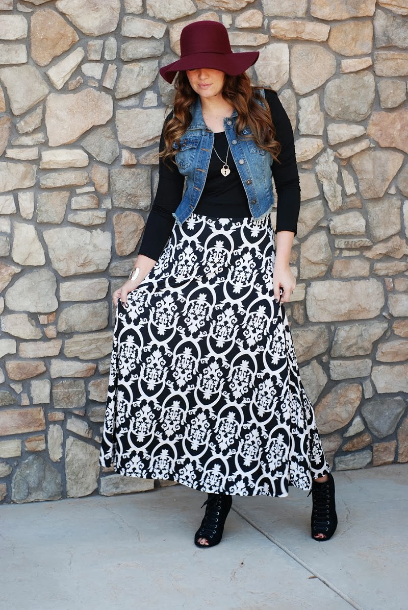 La Posh Style: Fall Maxi + GIVEAWAY | The Red Closet Diary