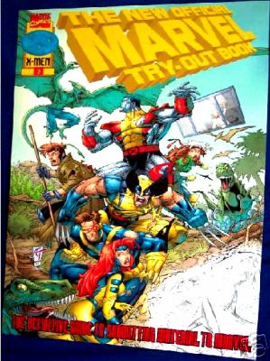 Marvel Comics of the 1980s: 1983 - Marvel Try-Out Book house ad and more...