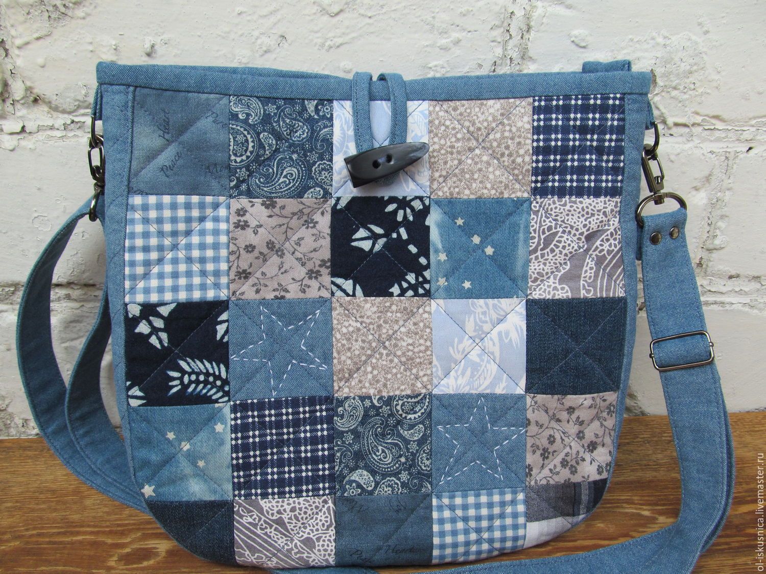 Bolsos de patchwork - Jadewoman