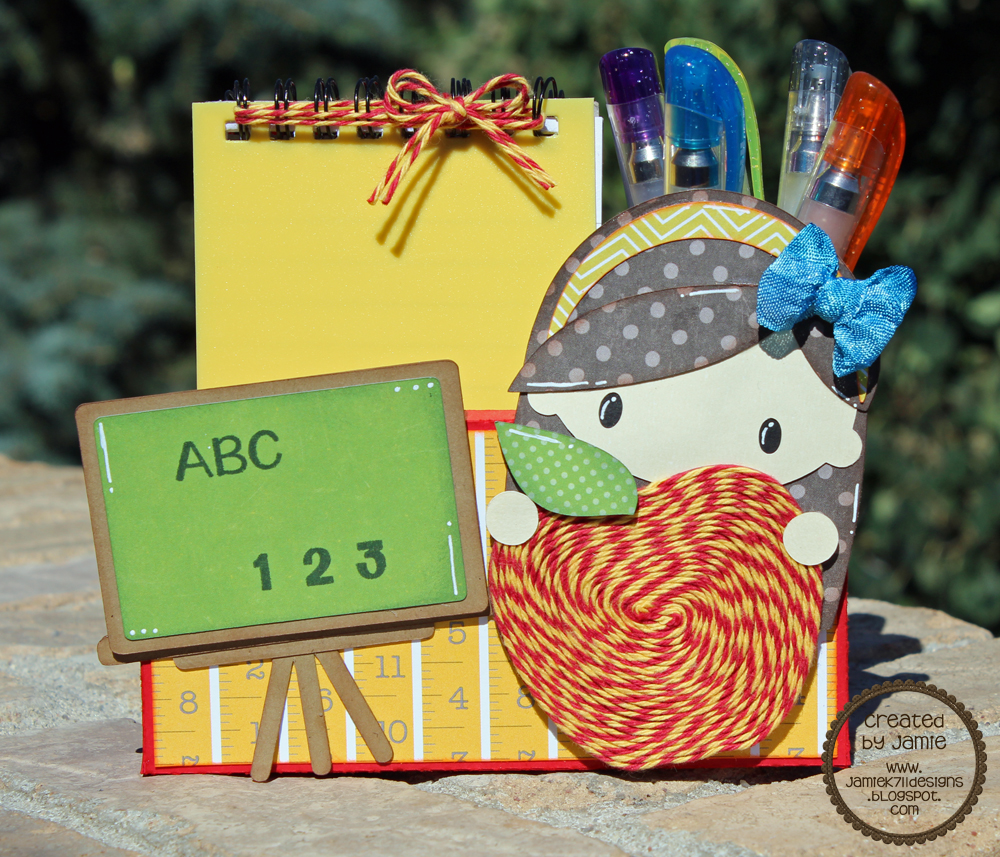 Twine It Up! by Annie's Paper Boutique : School Notebook and Pen Gift