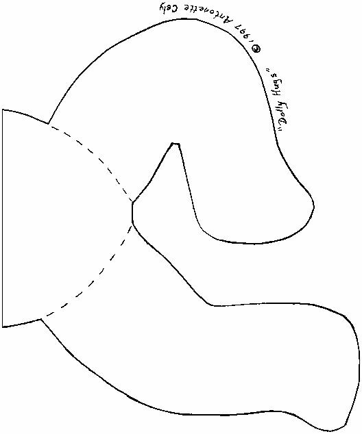 Molde Bebê grátis-artesanato feltro e tecido - Feltro e moldes para ...