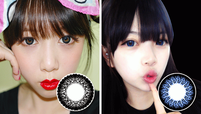 Colored Contact Lenses: Get A Brand New Look with Blue And Black Contacts