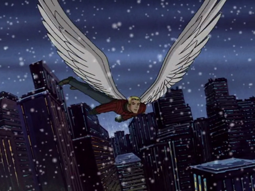 Archangel X Men Flying