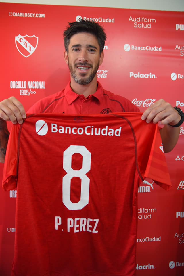 Pablo Pérez: “Es un desafío venir a este club” - Independiente Unica Pasión