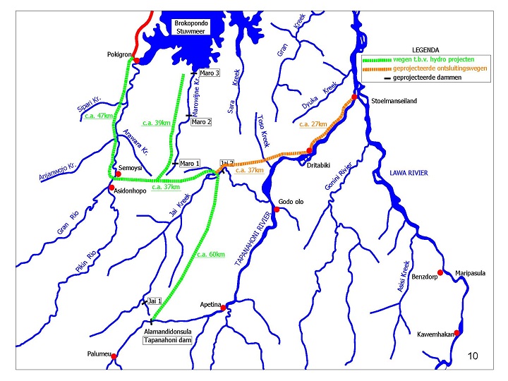 Goudwinning in Suriname: Districtscommissaris bestuursressort Boven ...