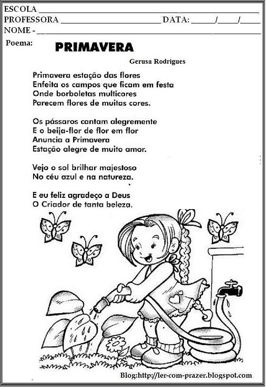 Ler com prazer: 23 de Setembro - Início da Primavera.