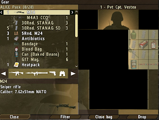 Dayz Blog with Guides: DayZ - How It Works: Your Inventory System.