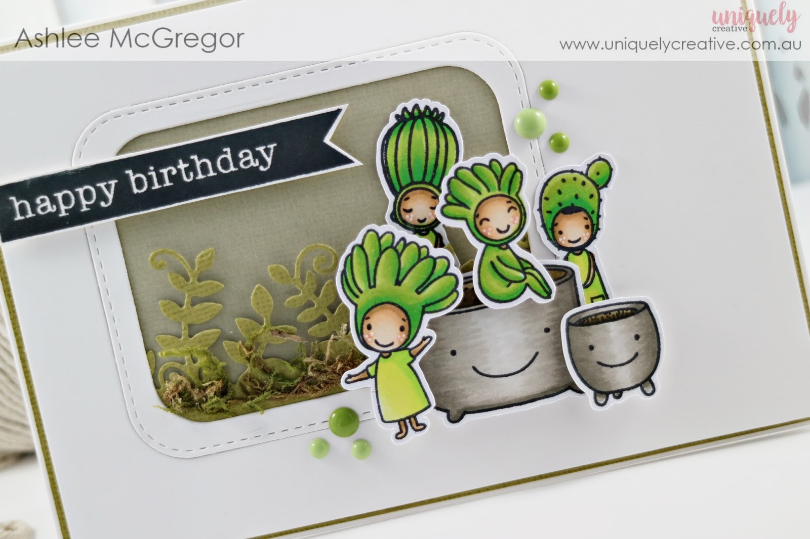 Ashlee's Creation's: Happy birthday succulents....!!