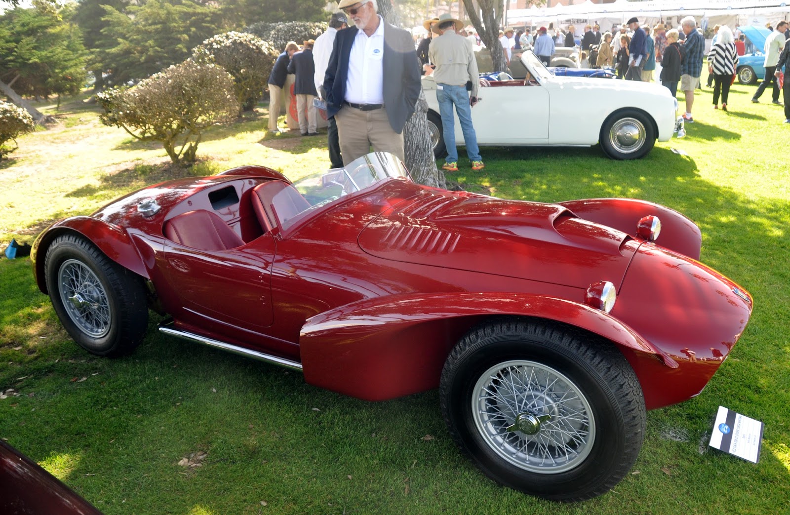 Just A Car Guy: 1952 Siata 208 CS Spider Corsa Bertone