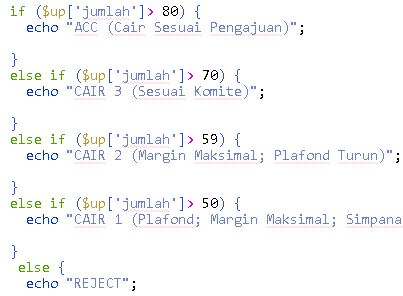 PHP-MySQL: Fungsi If dan Else ~ mifka weblog