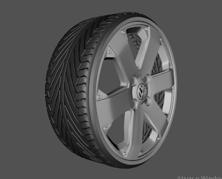 Roda VW track e field Zmodeler ~ WorkShop3D