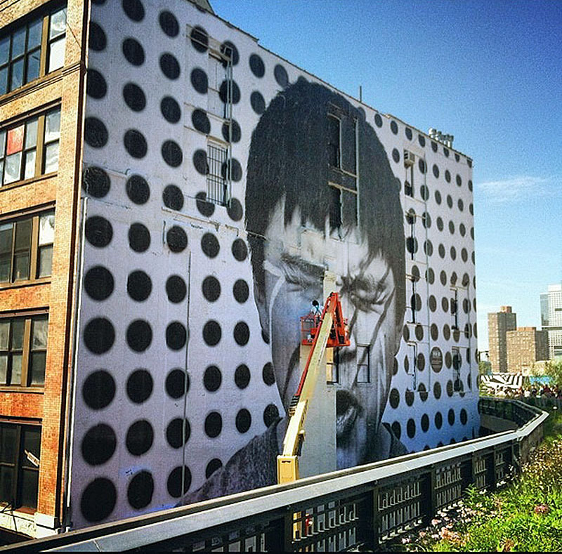 JR New Mural In New York City – StreetArtNews