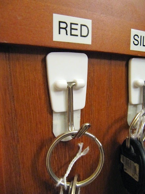 Sew Many Ways...: Car or Home Key Organization...