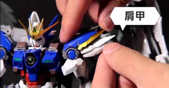 Hi-Res Model 1/100 Wing Gundam Zero Custom EW Articulation Preview ...
