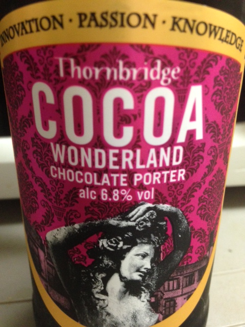 文系医療の本棚: 黒ビール探究その3 ThronBridge COCOA WONDER LAND
